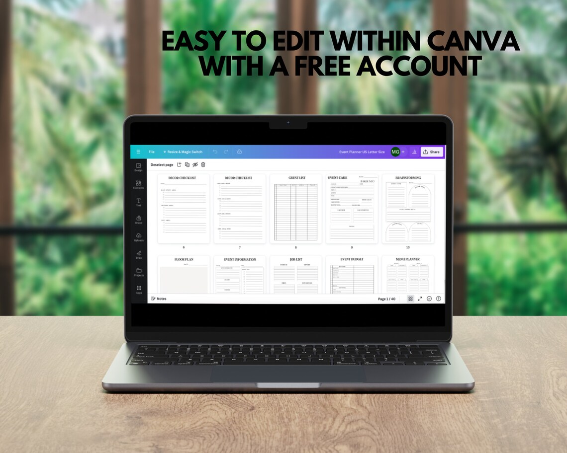 Event Planner Template, Event Planner Pricing, Event Checklist, Event ...