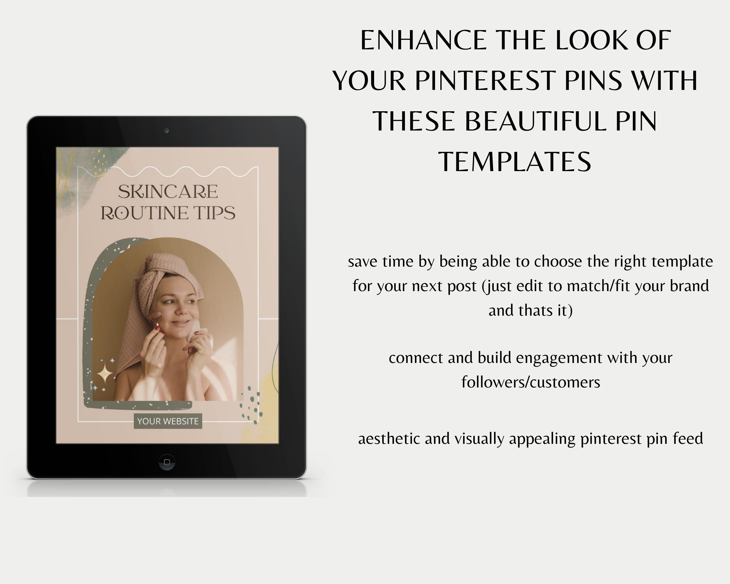Editable Pinterest Pin Templates Pinterest Canva Templates Pinterest ...