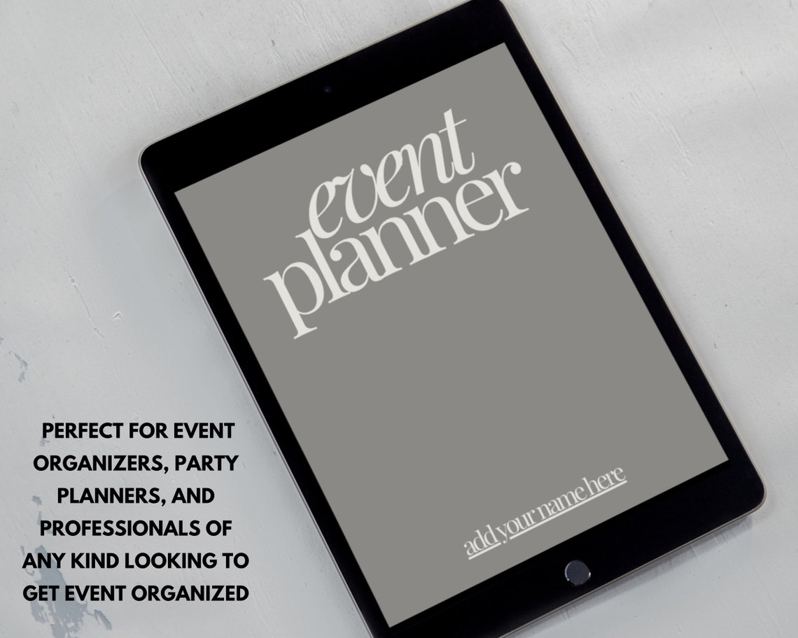 Event Planner Template, Event Planner Pricing, Event Checklist, Event ...