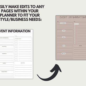 Event Planner Guide, Canva Event Planner Digital Download, 50 Page ...