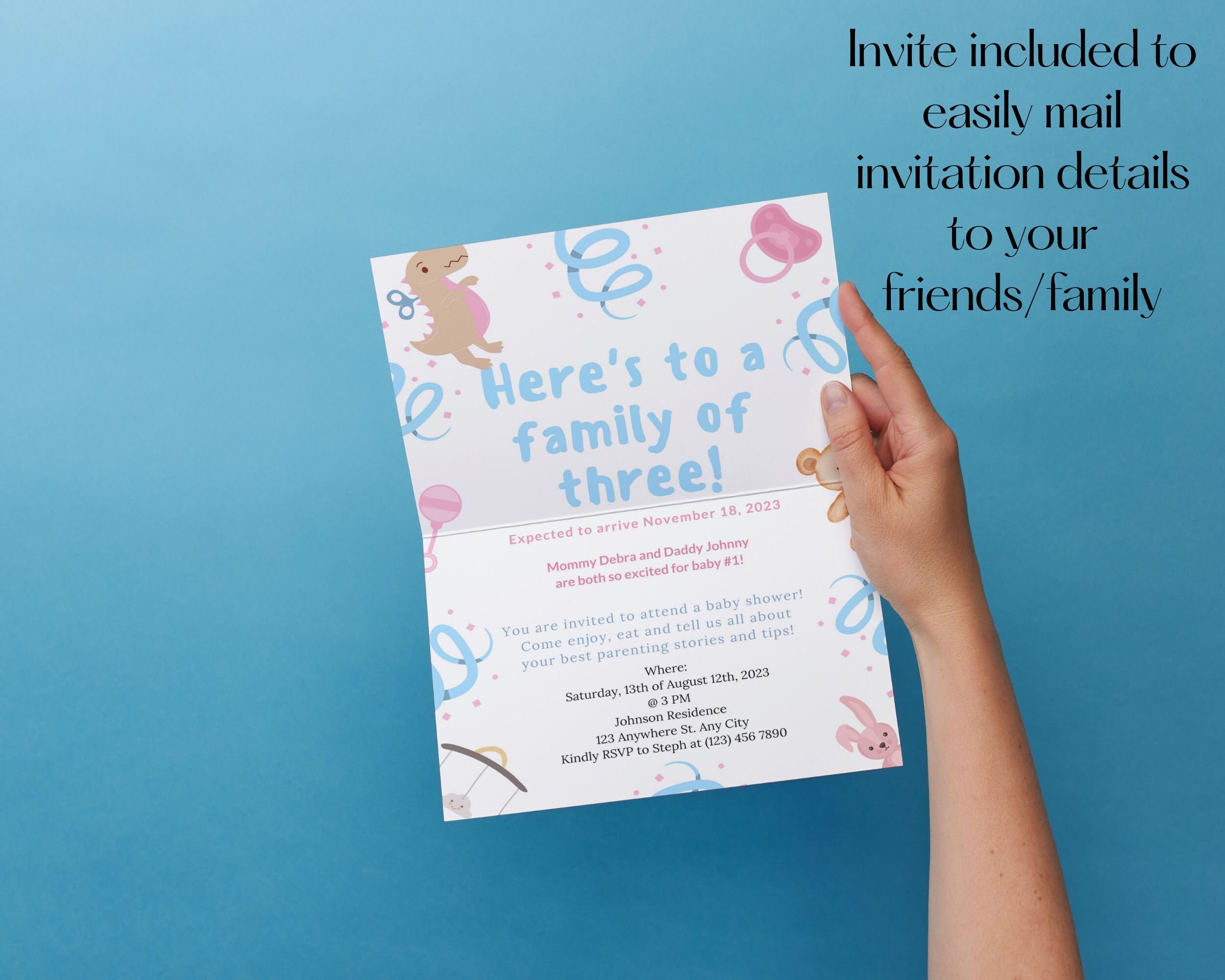 Pregnancy Announcement Template, Baby Shower Welcome Sign Template ...