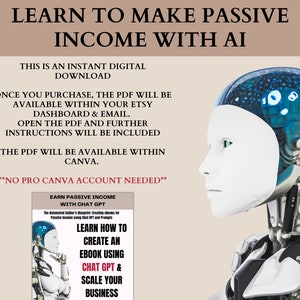 How to Create an Ebook Using Chat GPT Prompts, Passive Income Chatgpt, Passive Income Ebook ...