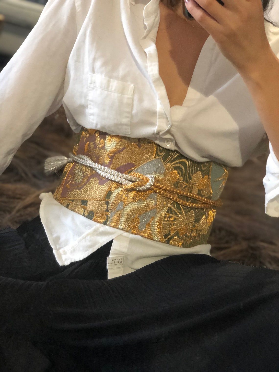 Kimono OBI Belt - Etsy