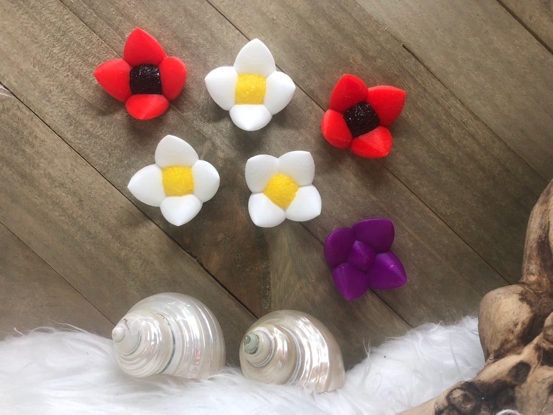 Climbable Wall Flowers and Leaves for Hermit Crabs (pack of 10 or 1 ...