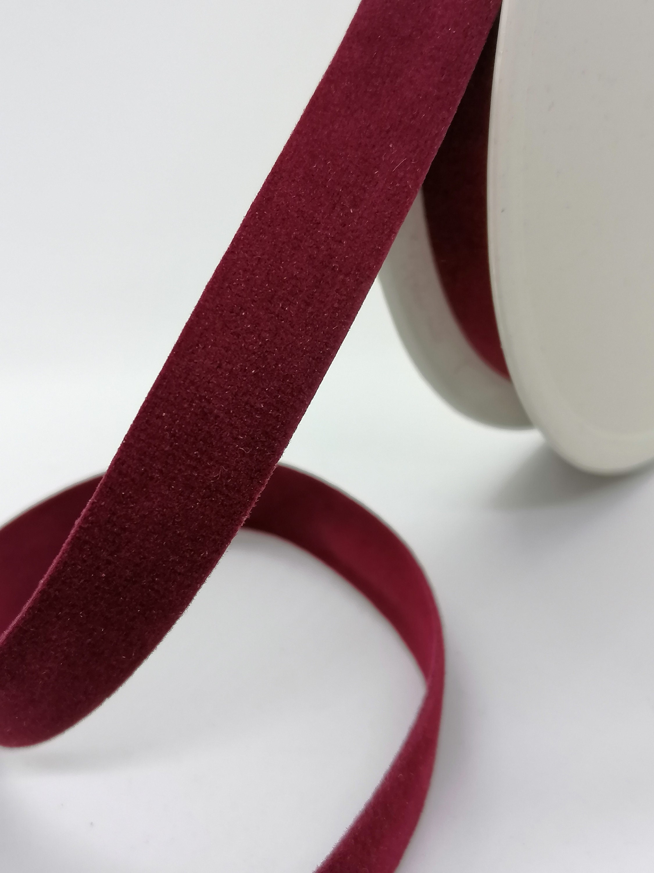 15 mm Colored Suede ribbon 0.59 inch Jacquard Ribbon Jacquard | Etsy