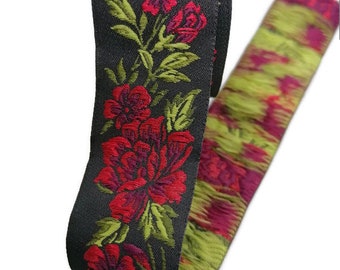 Embroidered Ribbon - Etsy