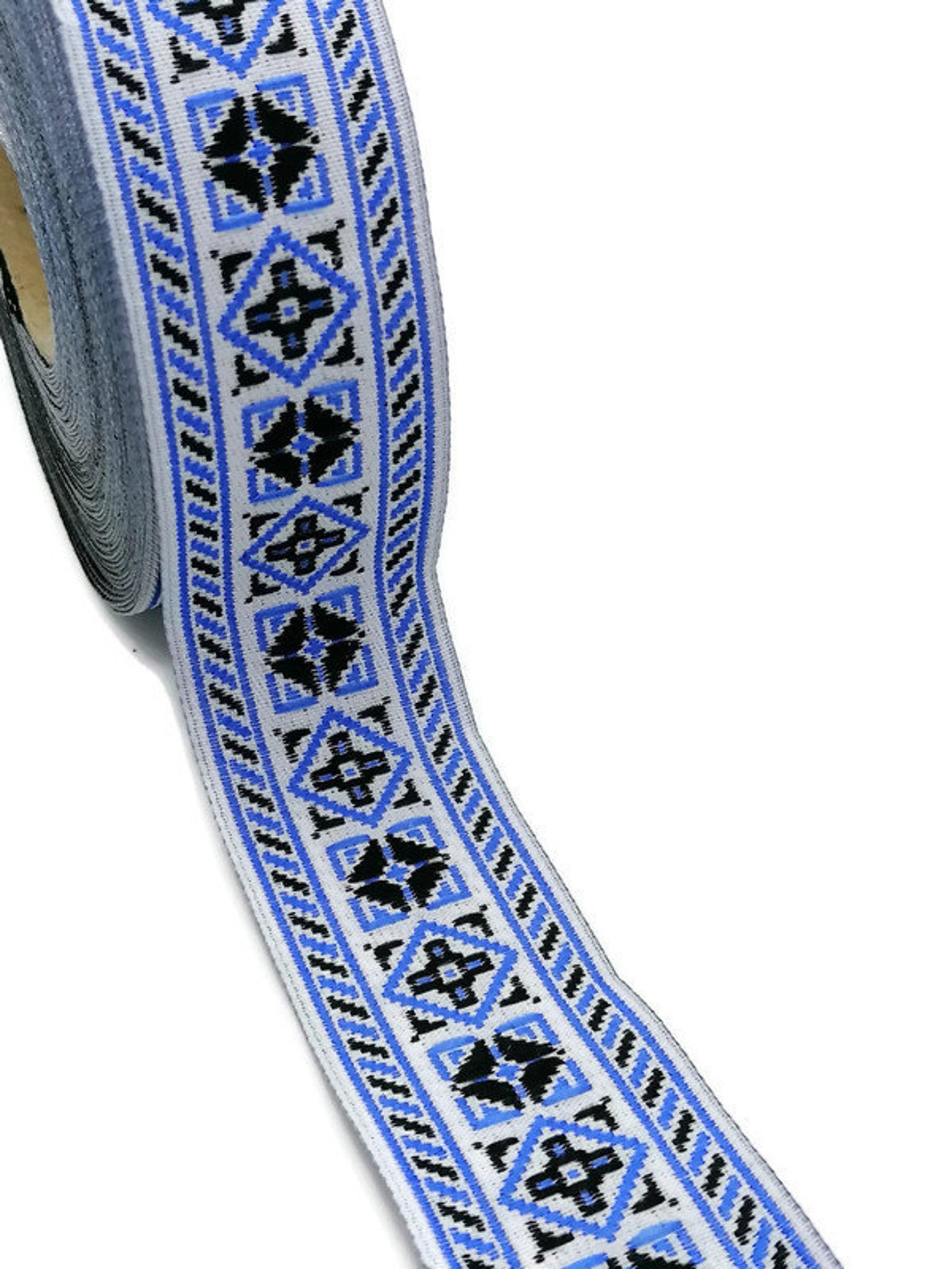 28 Mm Embroidered Jacquard Ribbon 1.10 Inches Decorative - Etsy