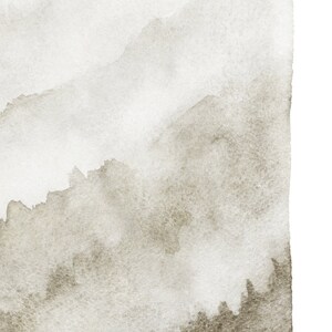 Vintage Style Wall Art, Watercolor Painting, Earth Tones Art ...