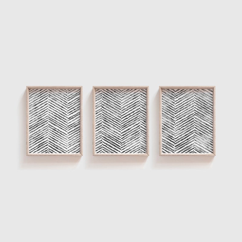 Herringbone Print - Etsy