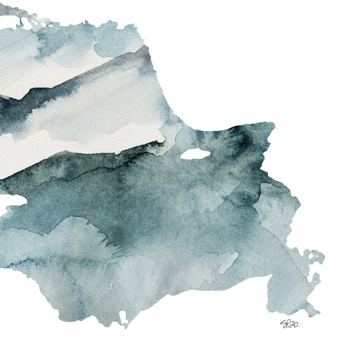 Lake Superior Art Print Watercolor Printable Wall Art for | Etsy