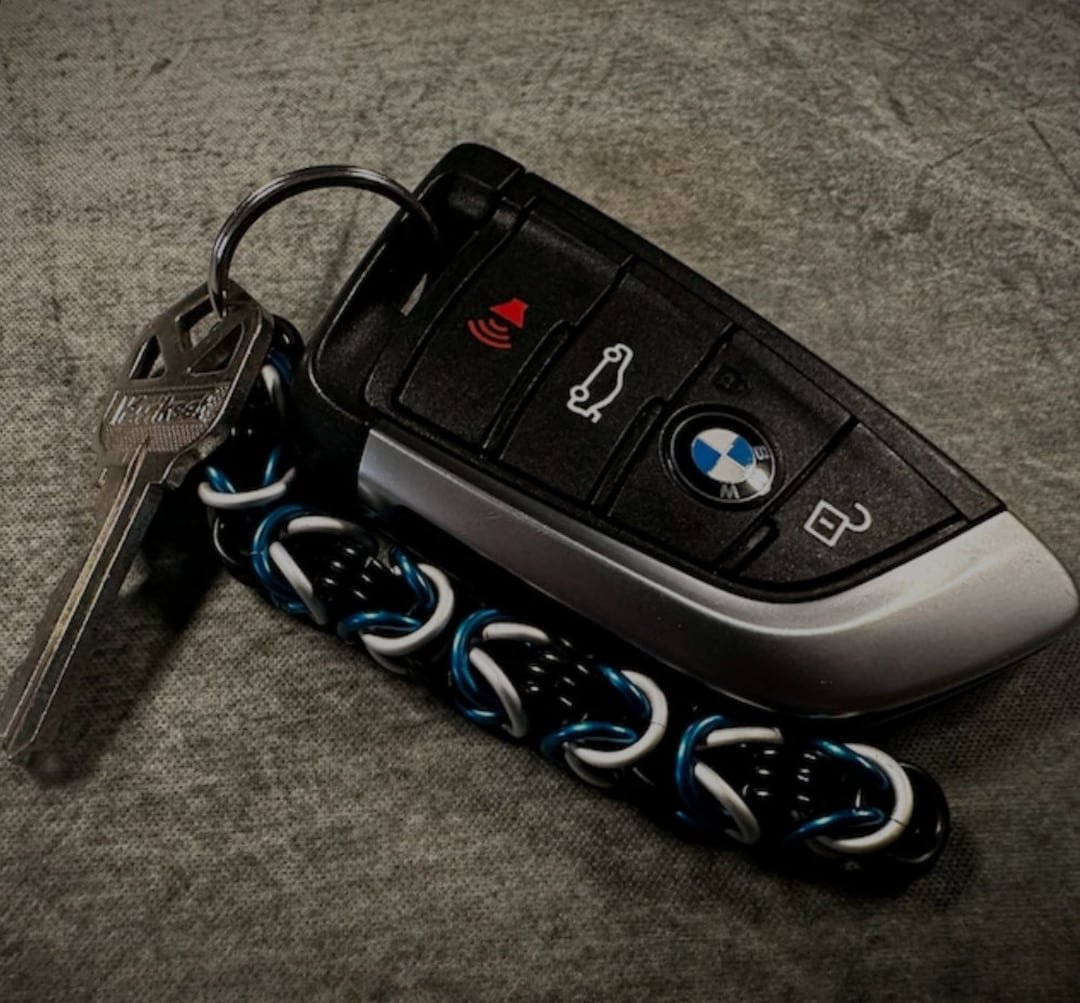 Custom Car Keychains, Custom Color Keychain, Chainmail Keychain - Etsy