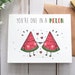 You're One in A Melon Card, Printable Card, Digital Card, Greeting Card ...