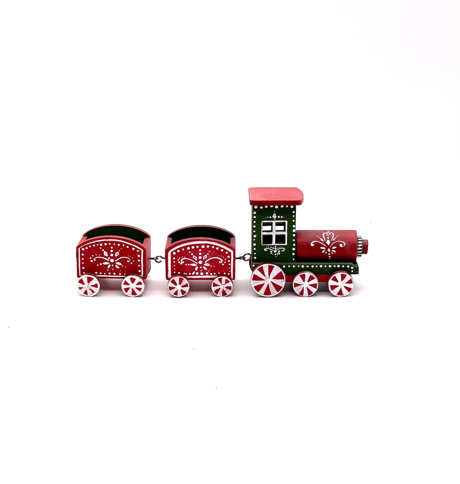 Miniature Christmas Train, Toy Teddy Bear for Train, Miniature ...