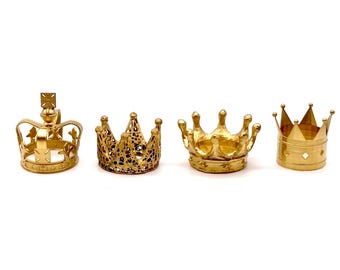 Mini 3D Printed Crown - Etsy