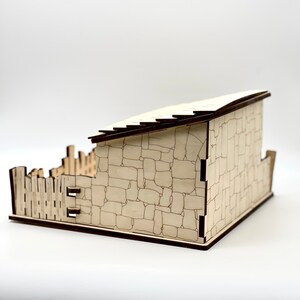 Wooden Play Pigsty, Waldorf Farm Barn, Toy Cowshed, Montessori Stable ...