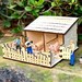 Wooden Play Pigsty, Waldorf Farm Barn, Toy Cowshed, Montessori Stable ...