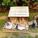 Wooden Play Pigsty, Waldorf Farm Barn, Toy Cowshed, Montessori Stable ...