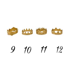 Miniature Oval and Round Crown for Doll, Tiny Tiara, Fashion Royalty ...