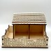 Wooden Play Pigsty, Waldorf Farm Barn, Toy Cowshed, Montessori Stable ...