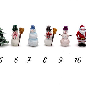 Miniature Christmas Train, Toy Teddy Bear for Train, Miniature ...