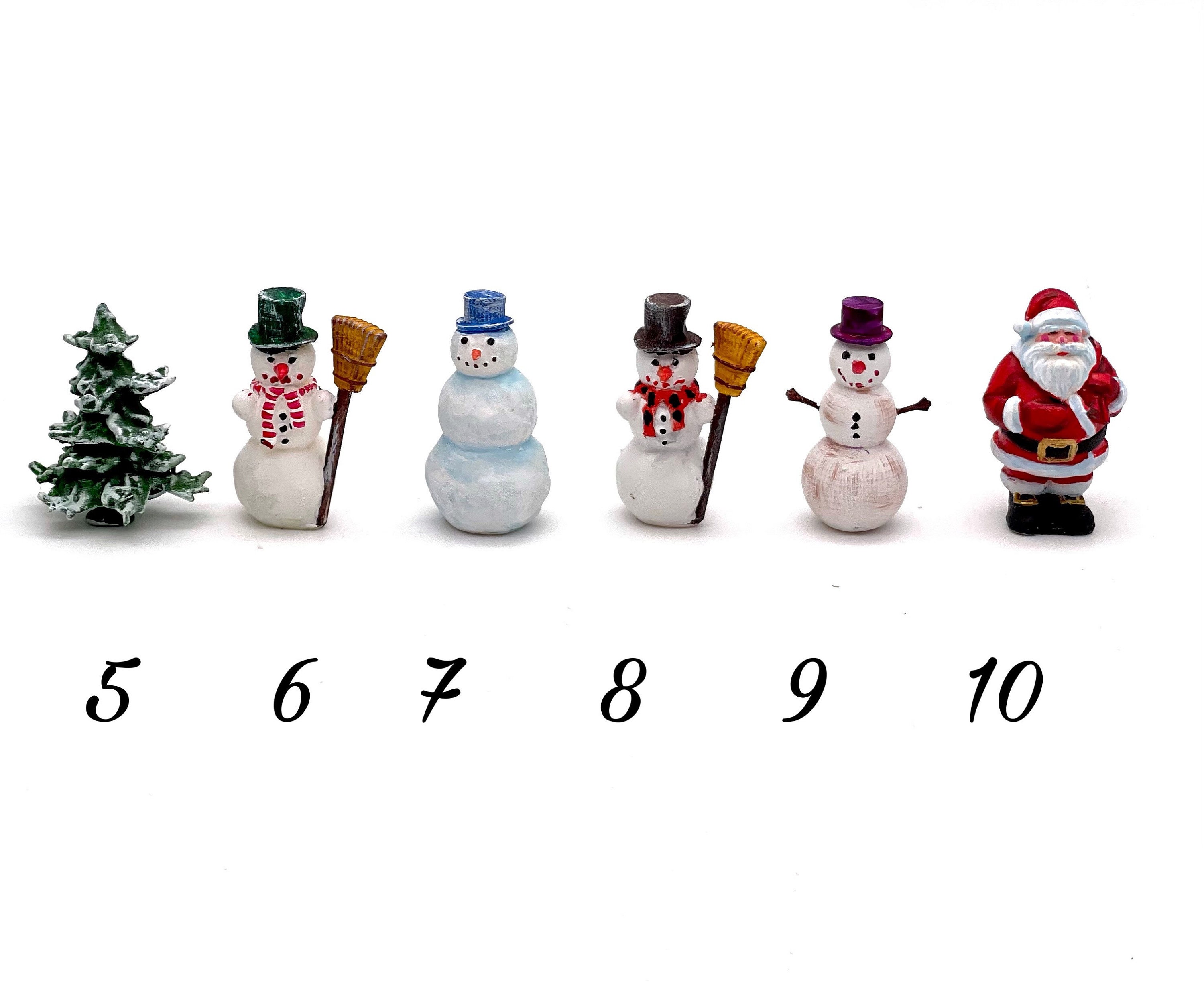 Miniature Christmas Train, Toy Teddy Bear for Train, Miniature ...