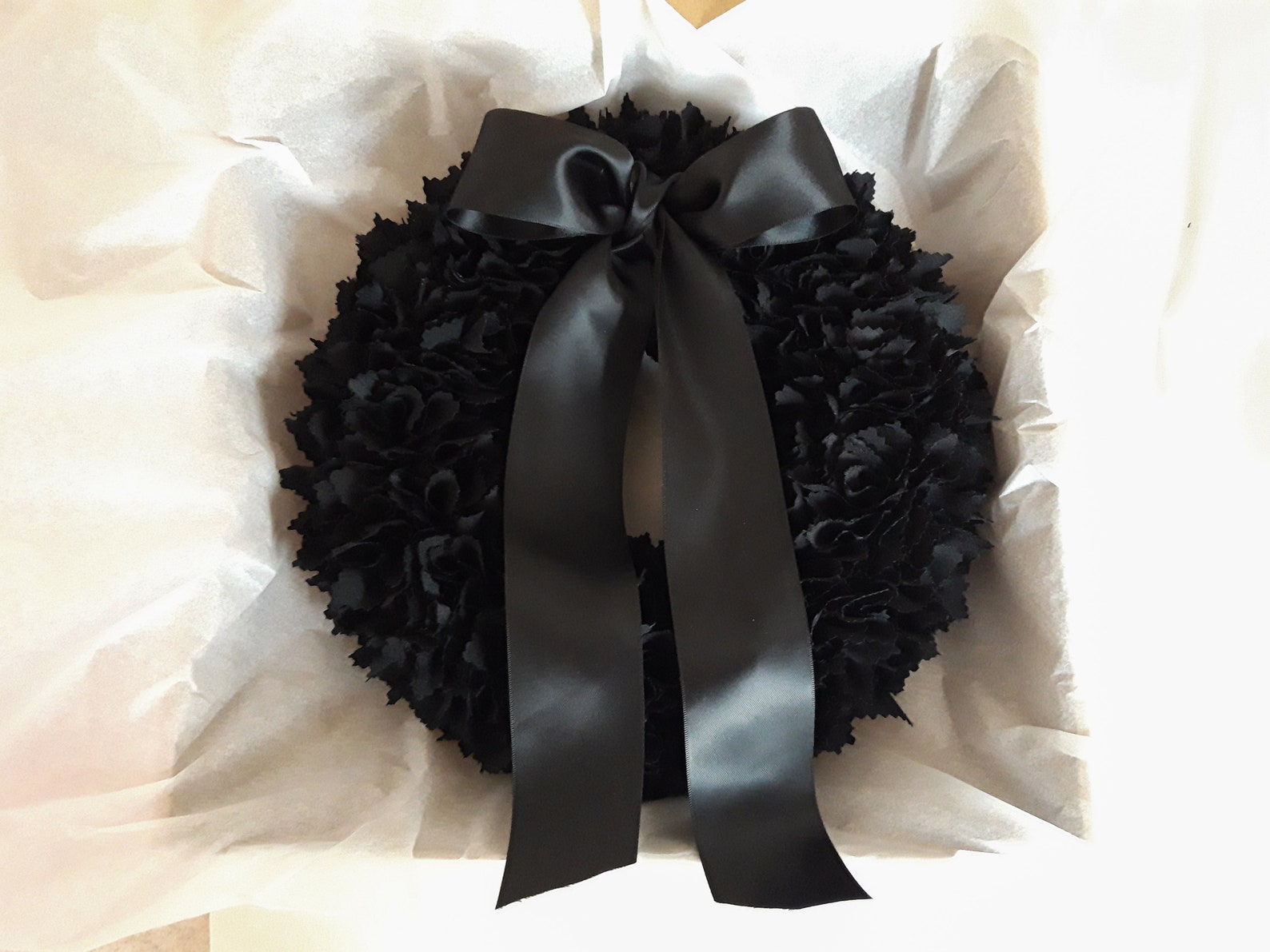 Victorian Wreath, Victorian Mourning Wreath, Victorian Door Wreath ...