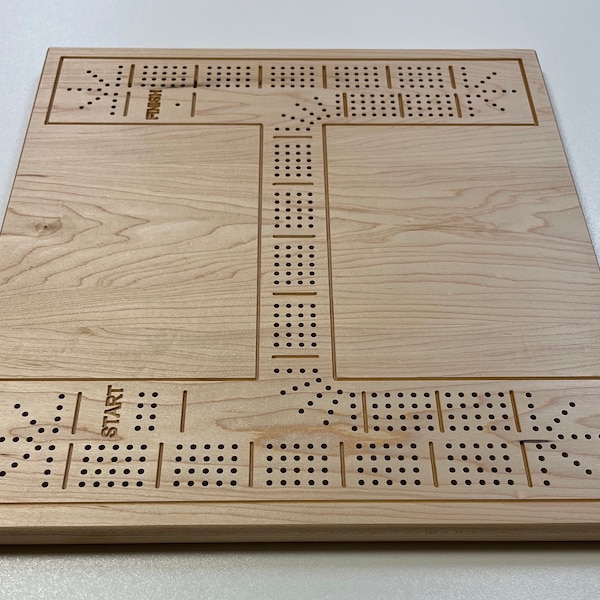 Letter Cribbage Board - Etsy