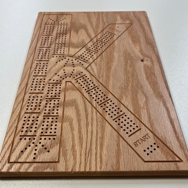 Letter Cribbage Board - Etsy