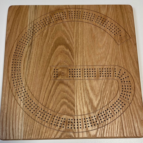 Letter Cribbage Board - Etsy
