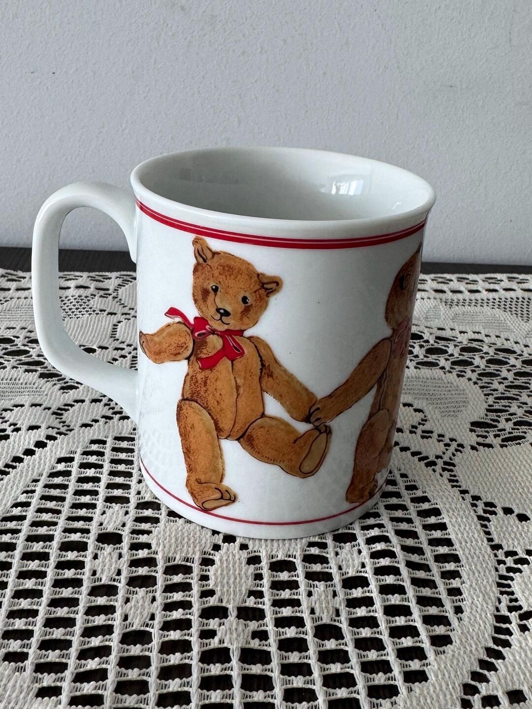 Vintage CURZON Dancing Bear Coffee Tea Mug - Etsy