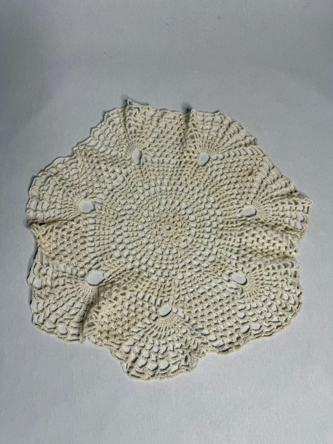Vintage Crochet Lace Doile - Etsy