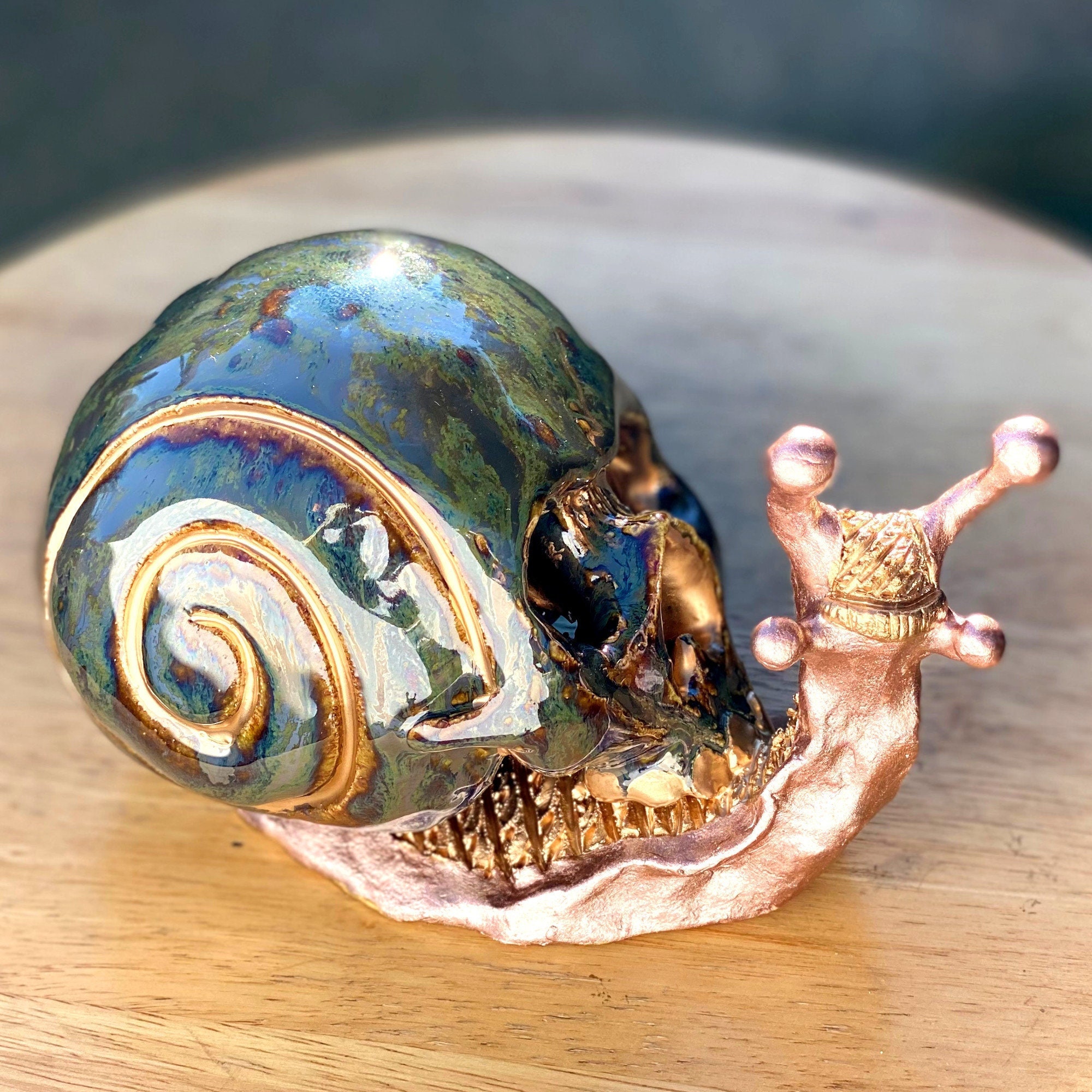 Snail Skull Mini #144 Art & Collectibles Sculpture etna.com.pe