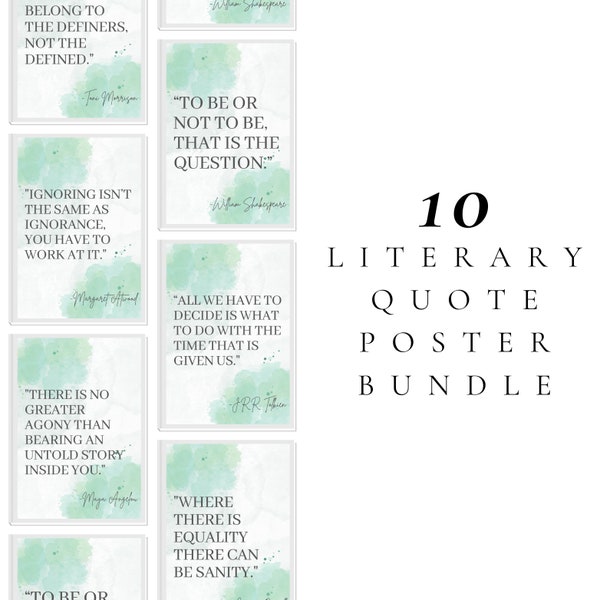 Quote Posters - Etsy