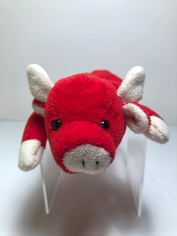 SNORT the Bull Beanie Baby | Etsy