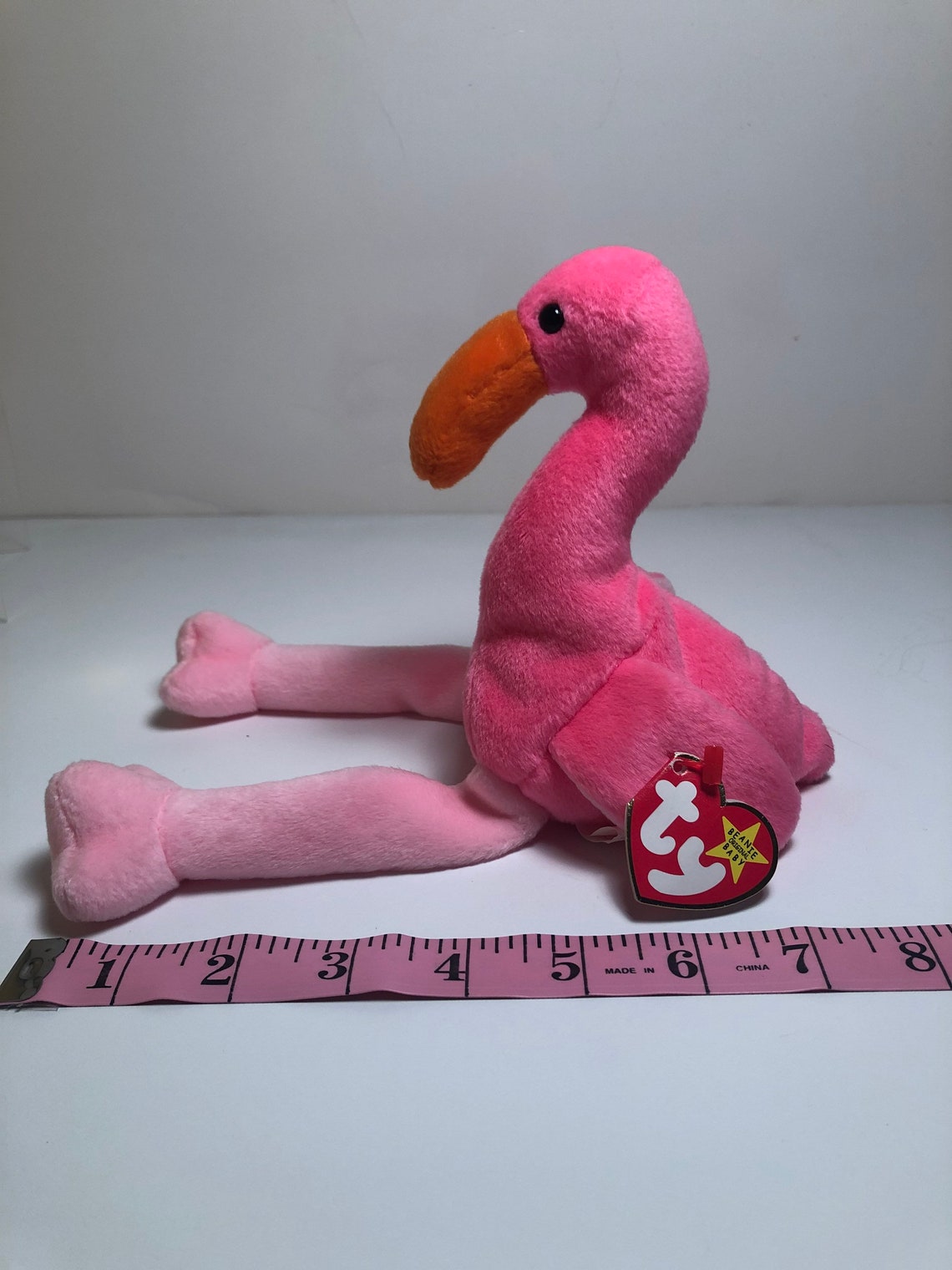 PINKY the Flamingo ORIGINAL Beanie Baby - Etsy