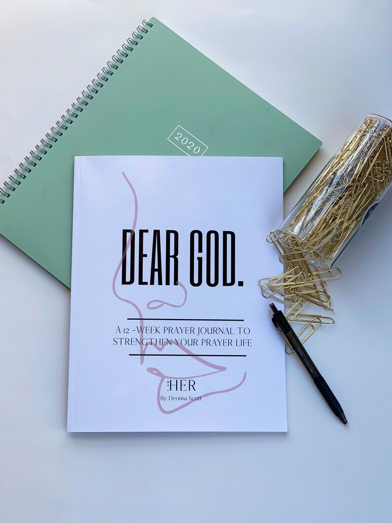 Dear God Prayer Journal | Etsy