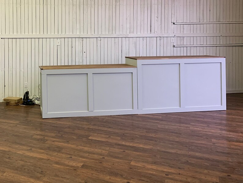 Retail Counter Reception Desk Office Space Customer Check Out Space - Etsy