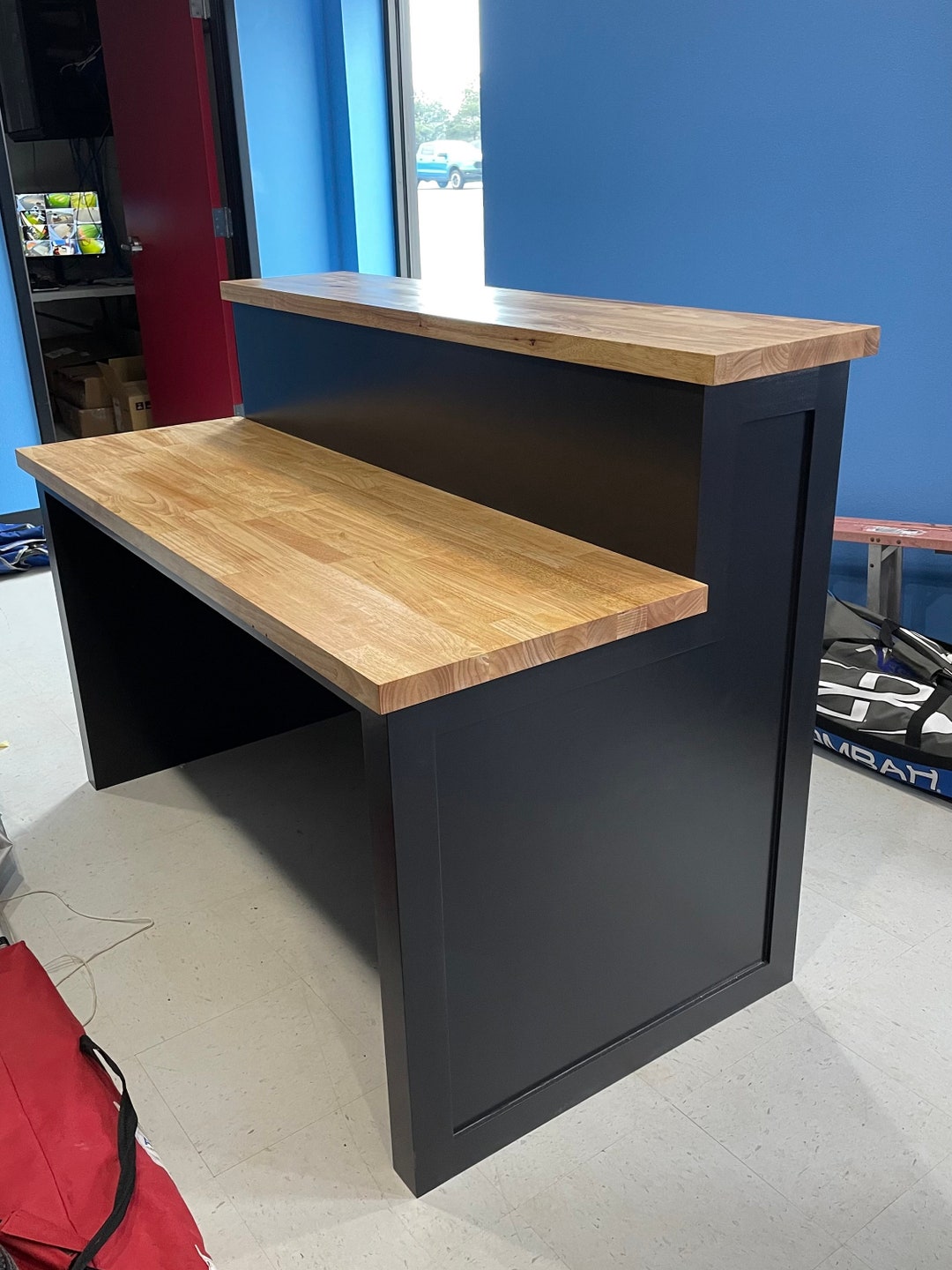 Retail Counter Reception Desk Office Space Customer Check Out Space - Etsy