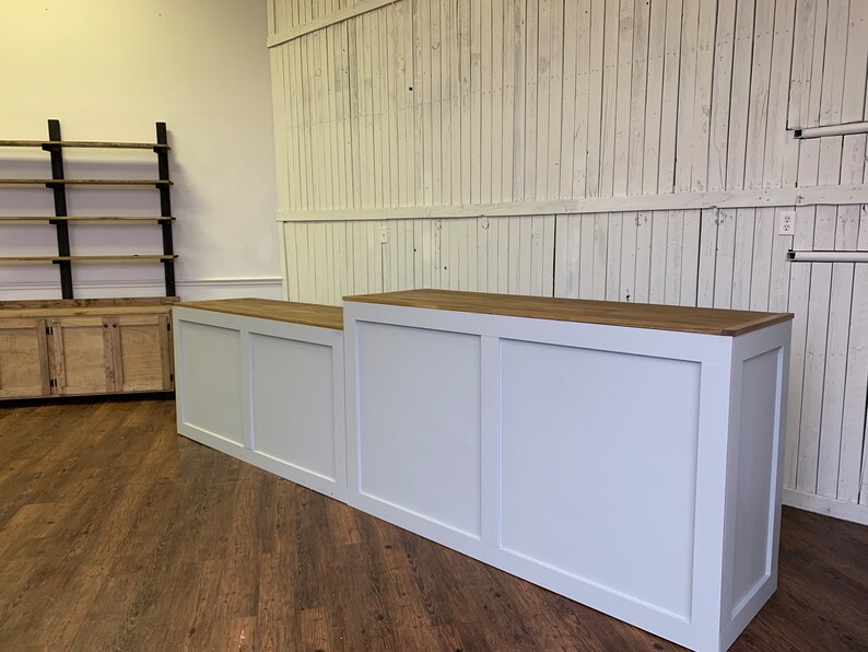 Retail Counter Reception Desk Office Space Customer Check Out Space - Etsy