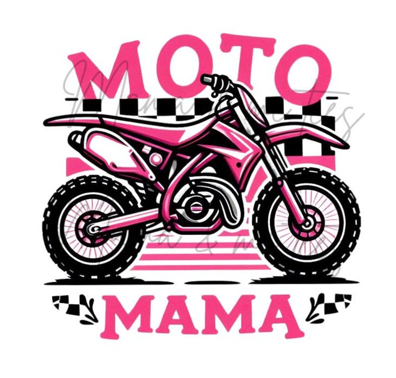 Moto Mama - PNG FILE - Etsy