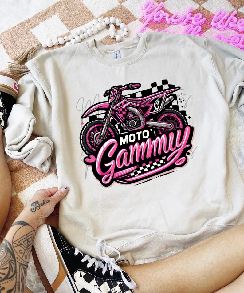 Pink Moto Gammy - PNG FILE - Etsy