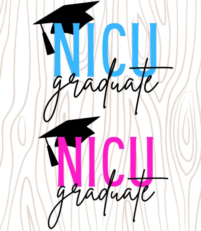NICU Graduate Png/ Girl NICU Graduate Png/ Boy NICU Graduate Png - Etsy