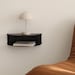 Wall Mounted Abstract Nightstand, Floating Unshaped Shelf, Bedside ...