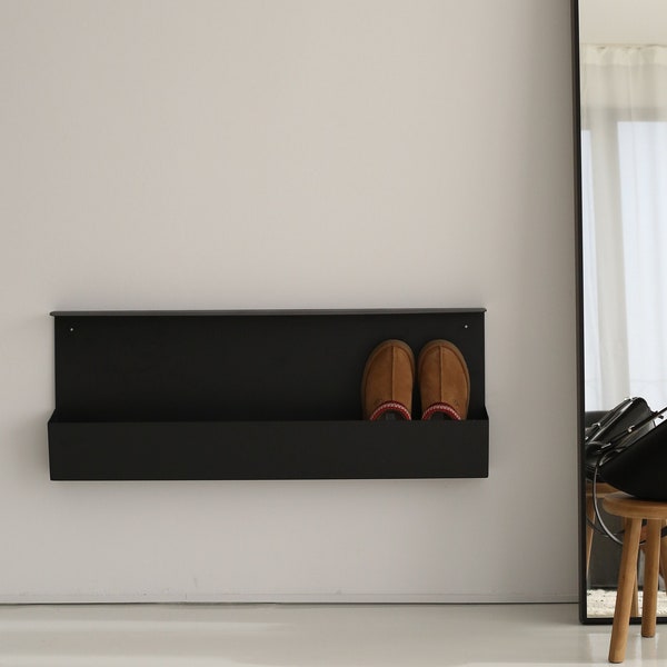 Wall Mount Shoe Rack - Etsy
