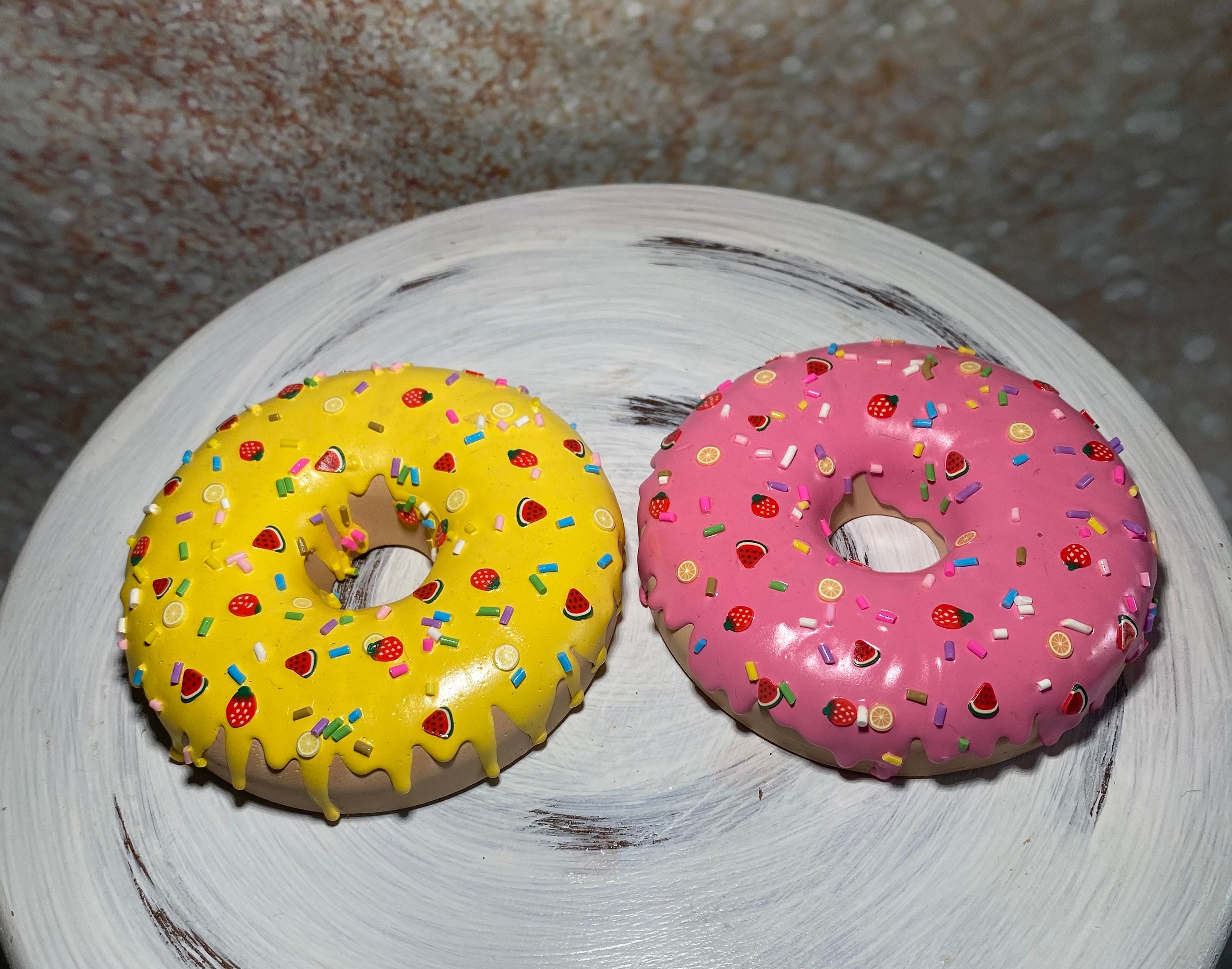 Fake Donuts Summer Time Donuts Strawberry and Lemon Donuts - Etsy.de