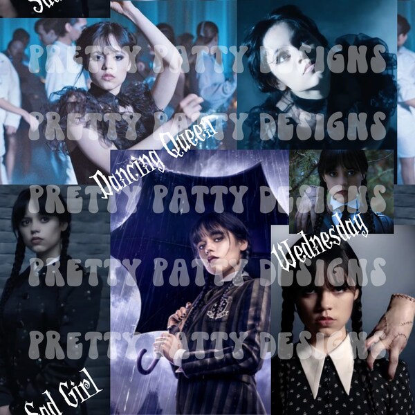 Wednesday Addams Png Dancing Queen - Etsy
