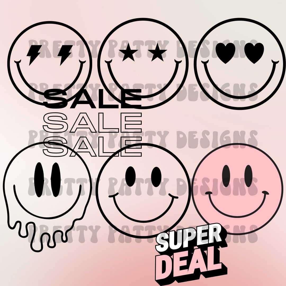 Smiley Face Package Svg/ Cricut File Digital Download - Etsy