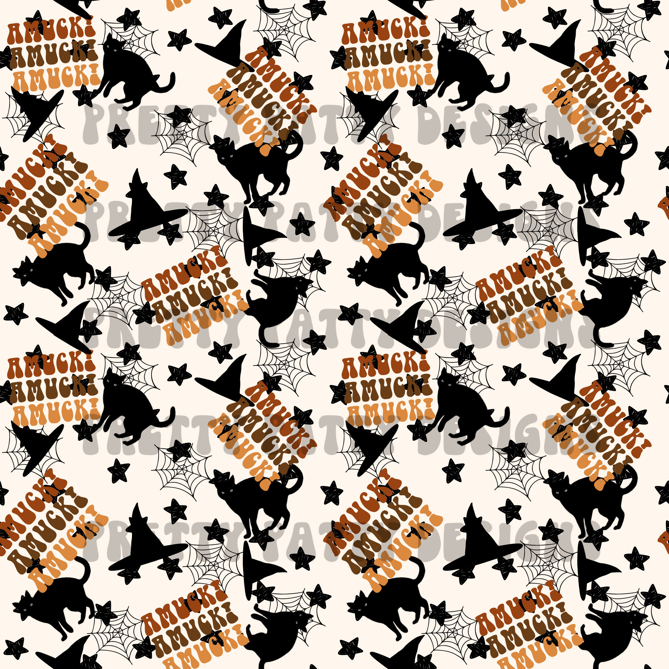 Hocus Pocus Seamless Hallloween File Digital Download - Etsy