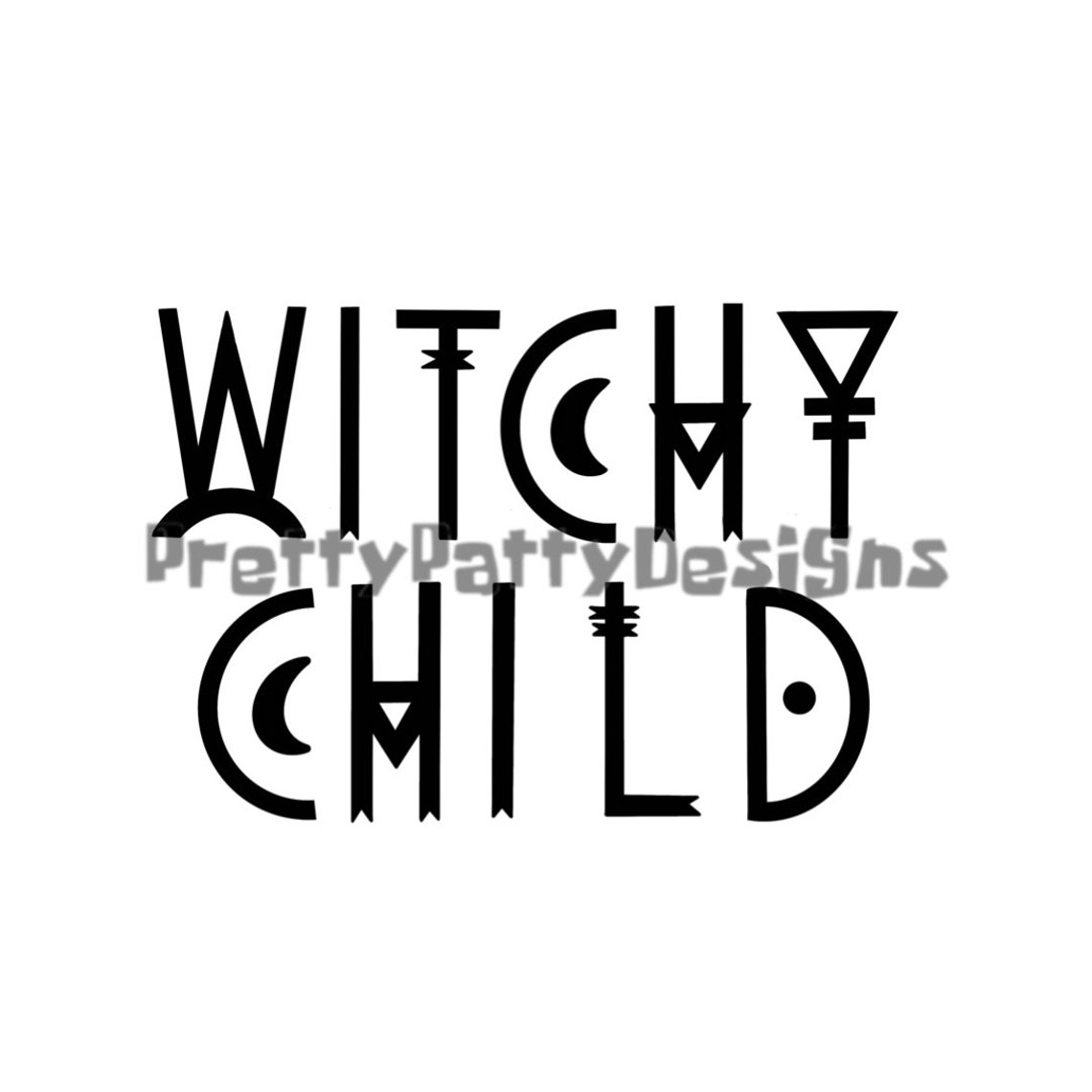 Witchy Child Svg File Digital Download - Etsy