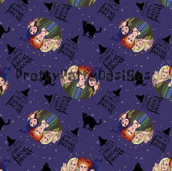 Hocus Pocus Seamless File Digital Download - Etsy